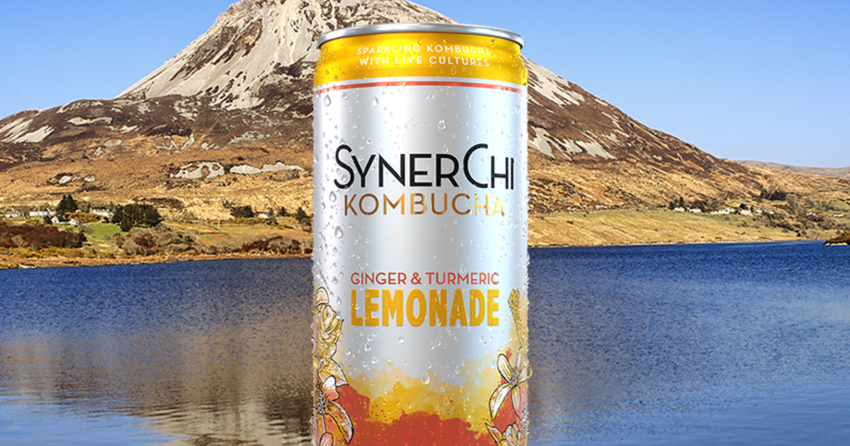 SynerChi | SynerChi Ginger & Turmeric Lemonade Flavour Kombucha